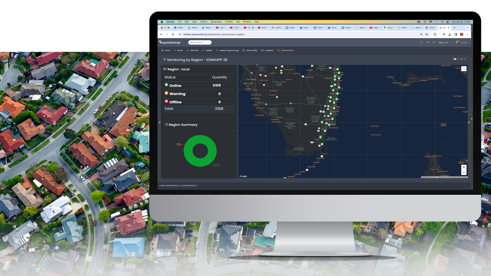 AMI Cloud 2.0 - Easymetering: Broadband Solutions for Utilities